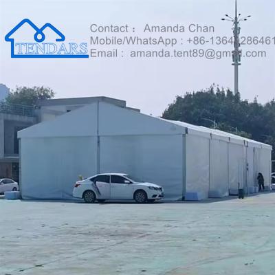 China Aluminum Frame Structural Storage Marquee Tent Custom Commercial Outdoor 3m to 50m Width for sale