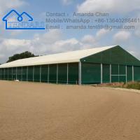 China Outdoor Aluminum Alloy Custom Tent Industrial Storage Building Warehouse Tent 30 Year Life for sale