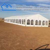 China Custom White Aluminum Alloy Marquee Tent 100km/h Wind Resistance for Storage Party Wedding for sale
