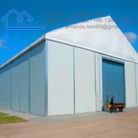 China Outdoor PVC Canopy Big Storage Tent 18.3x12.2x5.8m for Warehouse Garage Commercial Structure for sale