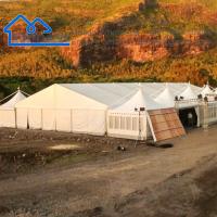 China Aluminum Frame A Shape Big Outdoor White Storage Marquee Church Tent 3-60m Span for sale