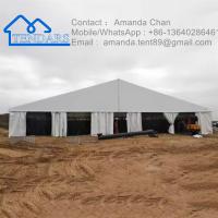 China Aluminium Structural Large Tent 12m Width Waterproof Industrial Warehouse Storage Party for sale