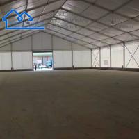 China Customized Aluminum Alloy Large Storage Tent 3m to 50m Span Waterproof UV Resistant for sale