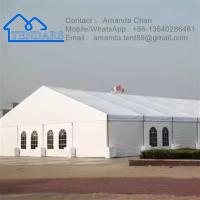 China Aluminium Structural Large Tent 12m Width Waterproof Industrial Warehouse Storage Party for sale