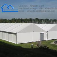 China 12x20m Waterproof PVC Cover Warehouse Storage Tent Galvanized Steel Wind-Resistant Industrial Shelter for sale