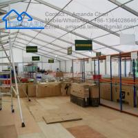 China Customized Aluminum Alloy Large Storage Tent 3m to 50m Span Waterproof UV Resistant for sale