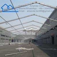 China Aluminium Frame Fire Retardant Industrial Storage Warehouse Tent 3m to 70m Clear Span for sale