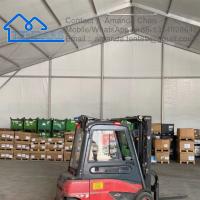 China Aluminium Frame Fire Retardant Industrial Storage Warehouse Tent 3m to 70m Clear Span for sale