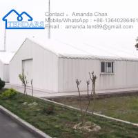 China Aluminium Frame Fire Retardant Industrial Storage Warehouse Tent 3m to 70m Clear Span for sale