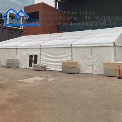 China Aluminium Structural Large Tent 12m Width Waterproof Industrial Warehouse Storage Party for sale