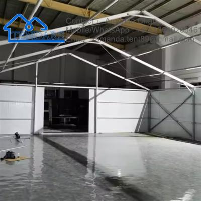 China Easy To Install Modular Fire Retardant Customized Large Industrial Warehouse Outside Storage Tent for sale