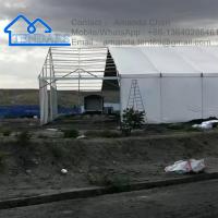 China Easy To Install Modular Fire Retardant Customized Large Industrial Warehouse Outside Storage Tent for sale