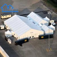 China Heavy Duty Aluminum Alloy PVC Warehouse Tent 3m to 50m Span Customizable for sale