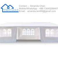 China Large Aluminum Alloy PVC Marquee Tent Outdoor Industrial Warehouse Tent 100km/h Wind Resistance for sale