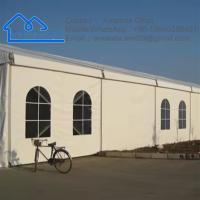 China Heavy Duty Aluminum Frame Wedding Party Tent 6061T6 Custom Size Waterproof 100kmh Wind for sale