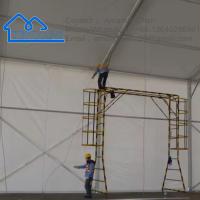 China Custom Heavy Duty Aluminum Frame Marquee Tent 3m to 50m Span PVC Canopy for sale