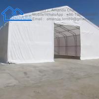 China Industrial Storage Tents Aluminum Alloy Frame 6m to 60m Wide Heavy Duty Outdoor for sale