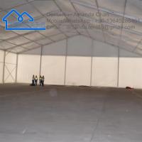 China Custom Aluminium Frame PVC Roof Tent 3m to 40m Width Waterproof Party Warehouse Wedding for sale