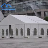 China 4x4m Heavy Duty Marquee Tent Reinforced Alloy Snow Load 850g/m² Heavy Fabric for Industrial Use for sale