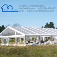 China Aluminum Alloy Heavy Duty Clear Roof Marquee Tent 10m Span for Outdoor Events for sale