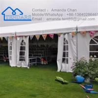 China Heavy Duty Custom Size Aluminum Marquee Tent 10m Span 12m Length Waterproof Wedding Event Tent for sale
