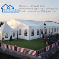 China Luxury Waterproof PVC Tent 6m Span Aluminum Alloy Frame for Wedding Party Events for sale