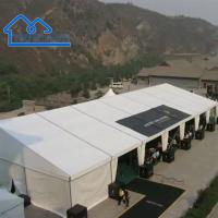 China Aluminum Alloy Waterproof Heavy Duty Party Marquee Tent 80km/h Wind Load 75kg/sqm Snow Load for sale