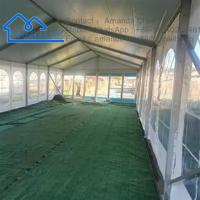China Heavy Duty Event Tent Aluminum Frame PVC Large Warehouse Tent Custom Size 30m Span for sale