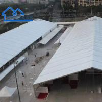 China Custom Aluminium Frame PVC Roof Tent 3m to 40m Width Waterproof Party Warehouse Wedding for sale