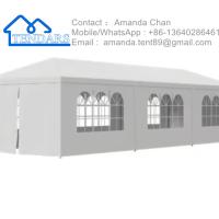 China Heavy Duty Event Tent Aluminum Frame PVC Large Warehouse Tent Custom Size 30m Span for sale
