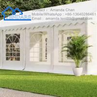 China Nice Beautiful Custom Aluminum Frame Party Tent Tear Resistant Outdoor Commercial Structure for sale