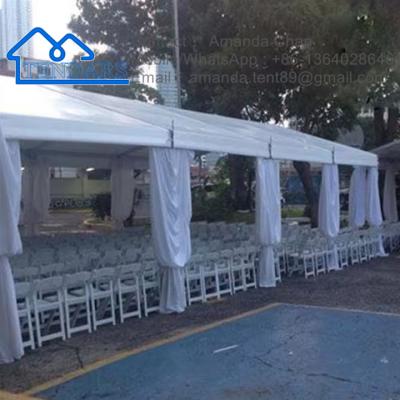 China Outdoor Heavy Duty Aluminum Alloy Marquee Storage Tent 10m Wide Trade Show Tent for sale