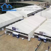 China Aluminum Alloy Waterproof Heavy Duty Party Marquee Tent 80km/h Wind Load 75kg/sqm Snow Load for sale