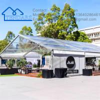 China Heavy Duty Aluminum Alloy Marquee Tent 6061 Frame PVC Waterproof for Wedding Exhibition Outdoor for sale