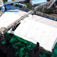 China Heavy Duty Waterproof Commercial Warehouse Tent 10m to 50m Span Aluminium Frame for sale
