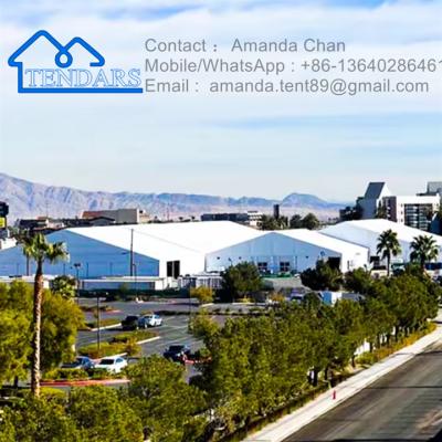 China Aluminum Alloy Waterproof Heavy Duty Party Marquee Tent 80km/h Wind Load 75kg/sqm Snow Load for sale