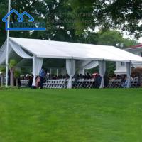 China Custom Waterproof PVC Aluminum Tent Party Event Small Garden Marquee 3m to 50m Width for sale