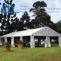 China Custom Waterproof PVC Aluminum Tent Party Event Small Garden Marquee 3m to 50m Width for sale