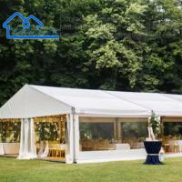 China Custom Waterproof PVC Aluminum Tent Party Event Small Garden Marquee 3m to 50m Width for sale