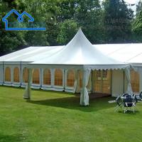 China 4x4m Heavy Duty Marquee Tent Reinforced Alloy Snow Load 850g/m² Heavy Fabric for Industrial Use for sale