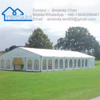 China Heavy Duty Aluminum Frame Outdoor Wedding Marquee Tent 10x20ft with PVC Walls for sale