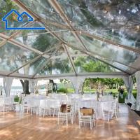 China Heavy Duty Waterproof Aluminum Frame Wedding Marquee Tent 100-120KM/H Wind Load for sale