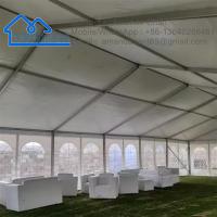 China 4x4m Waterproof PVC Roof Heavy Duty Aluminum Frame Marquee Tent for Trade Exhibitions for sale