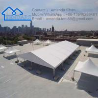 China 4x4m Waterproof PVC Roof Heavy Duty Aluminum Frame Marquee Tent for Trade Exhibitions for sale