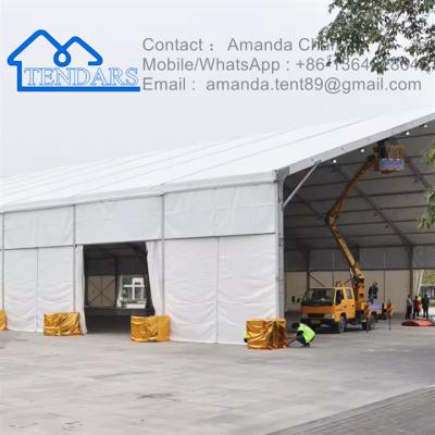 China 4x4m Waterproof PVC Roof Heavy Duty Aluminum Frame Marquee Tent for Trade Exhibitions for sale