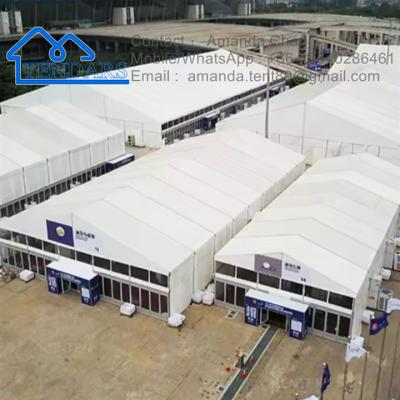 China Heavy Duty Industrial Shelter Storage Tents 3m to 50m Wide Clearspan Event Marquee for sale