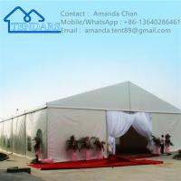 China Luxury White Tent Wedding Reception Canopy White Marquee Event Party Tent Wedding Marquee Tent for sale