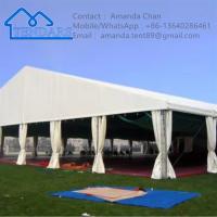 China Customizable Aluminum Frame White Wedding Marquee Tent 3m to 40m Span for Outdoor Events for sale