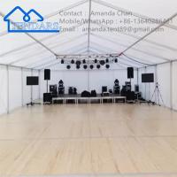 China Aluminum Alloy White Wedding Reception Marquee Tent 3x3m 6x6m Custom Size for sale