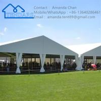 China Aluminum Alloy White Wedding Reception Marquee Tent 3x3m 6x6m Custom Size for sale